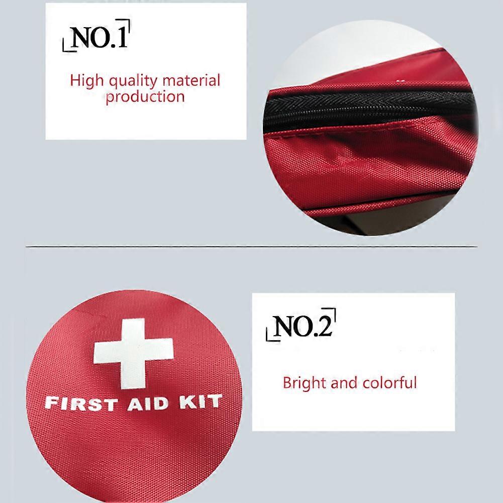 Portable First Aid Kit Bag Home Emergency Medical Rescue Case Box ...
