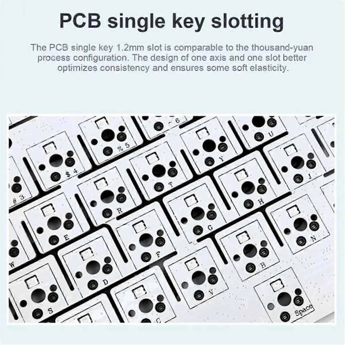 Aula F99 99Key Mechanical Keyboard Hot-Swap Wireless Keyboard Bluetooth ...