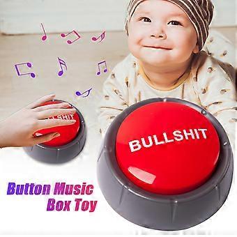 1Pc Button Toy Smooth Surface Stress Relief Odorless Loudspeaker Button ...