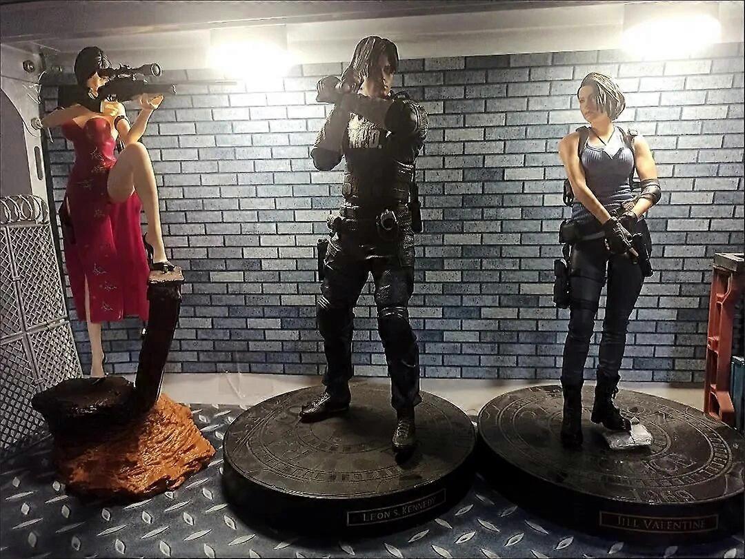 32cm-36cm Resident Evil 4 Ada Wong Figure Leon Kennedy Jill Valentine ...