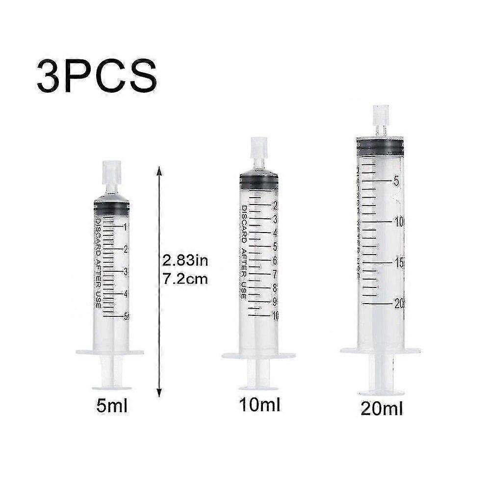 Perfume Syringe 3pcs/set Plastic Glue Applicator Syringe Perfume ...