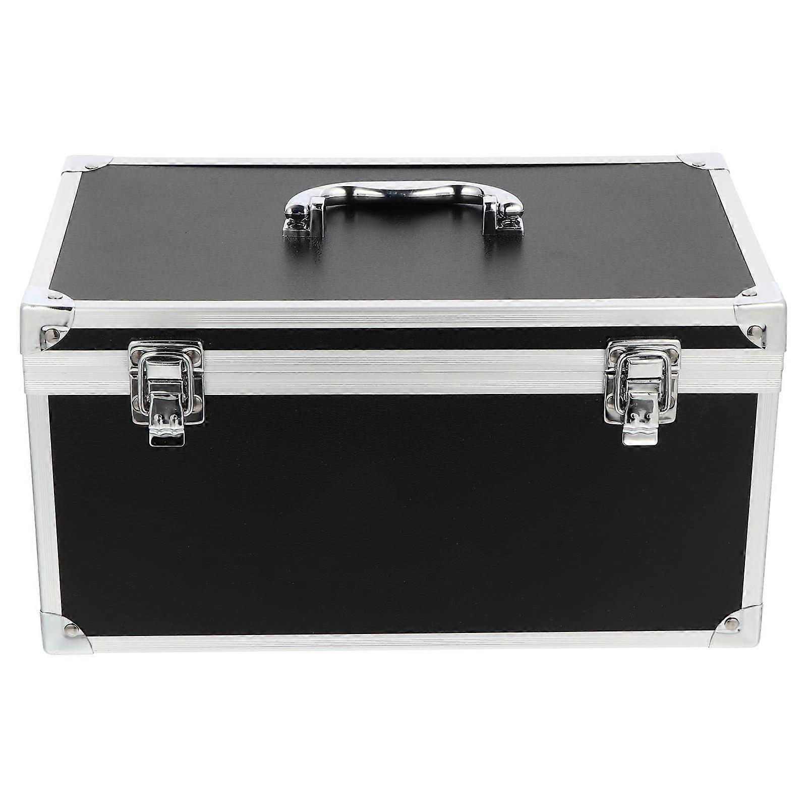 Aluminum Alloy Tool Box Multifunction Hard Storage Case Portable Parts ...