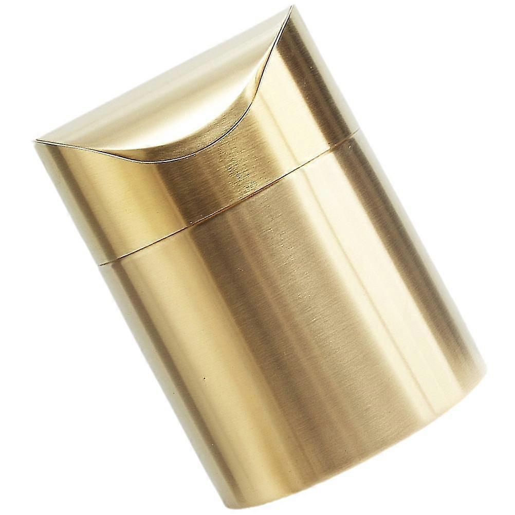 Desk Trash Can Mini Trash Can Stainless Steel Garbage Can Countertop ...