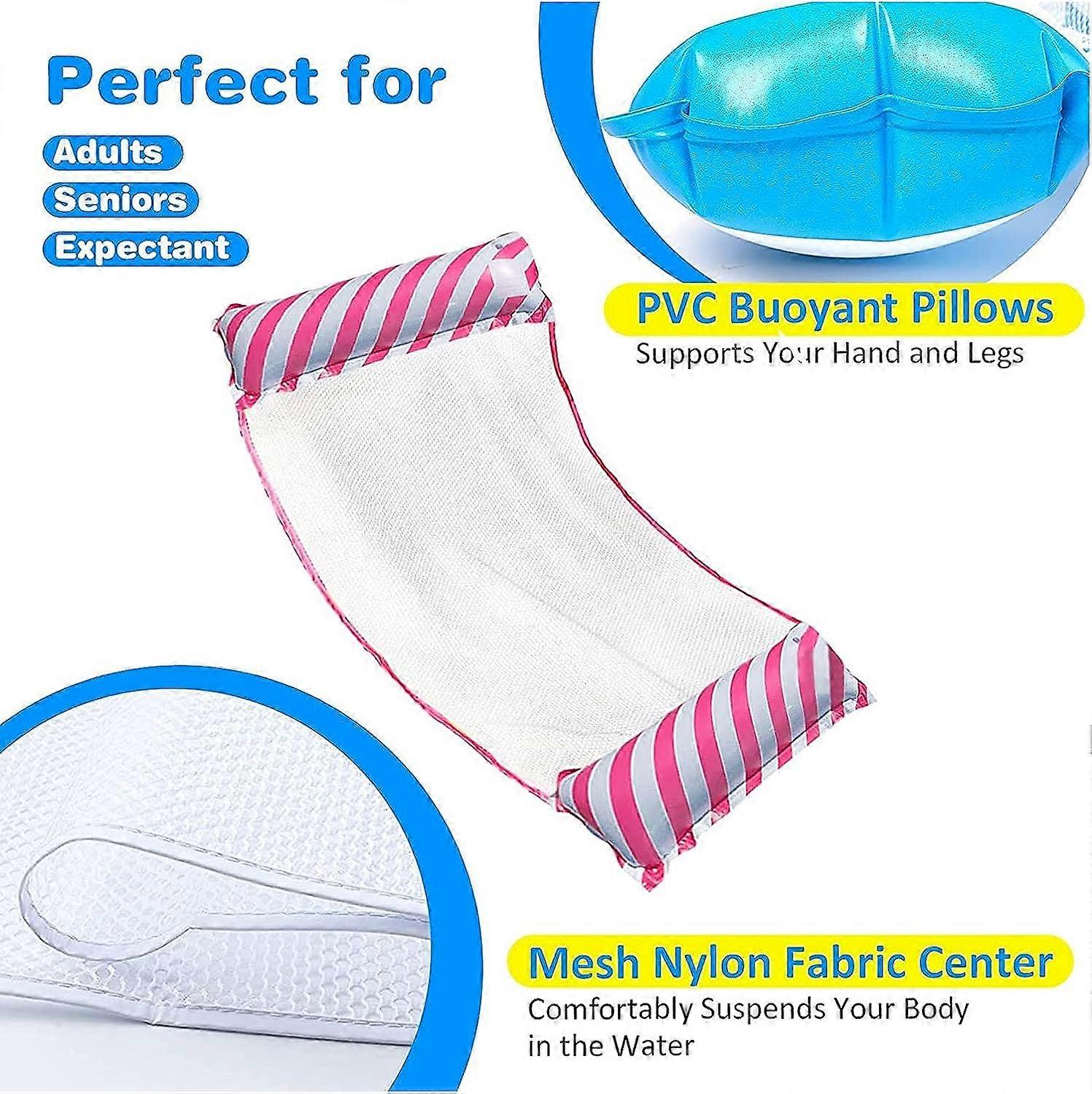 2Pcs Multi Purpose Floating Hammock,Foldable Water Hammock Floating,4 ...