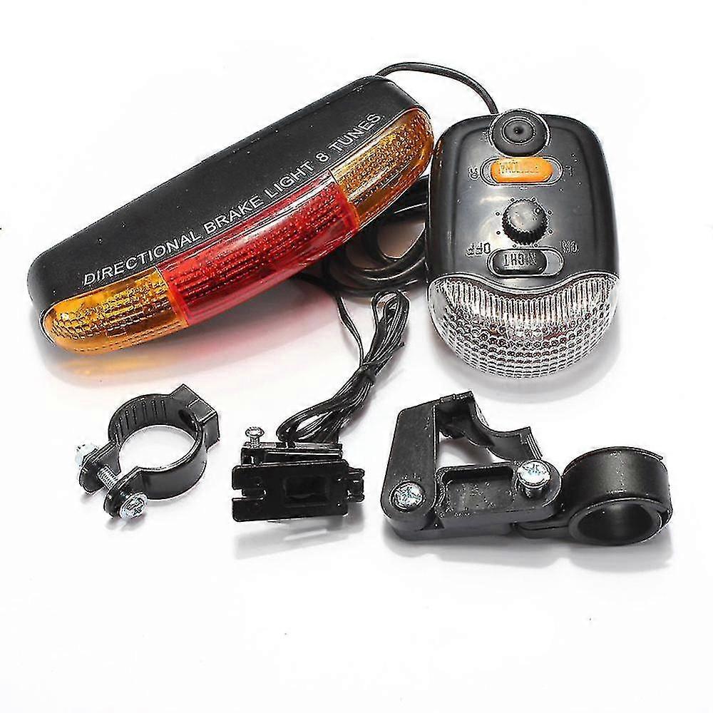 For Cycling Bicycle 3 In 1 Bike Turn Signal Brake Tail 7 Led Light ...