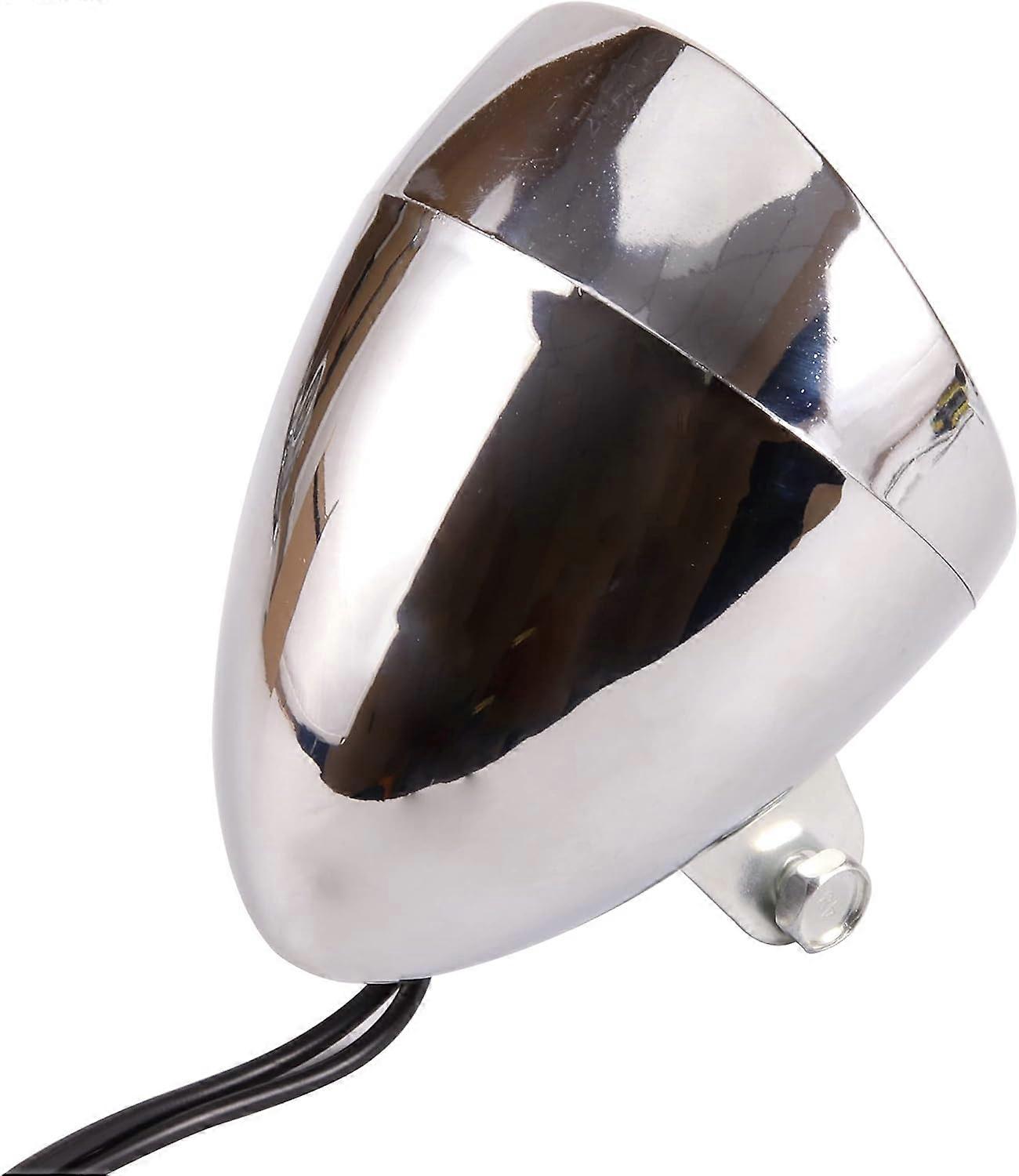 Chrome Motorcycle Headlight Headlight Headlight Universal Integrated ...