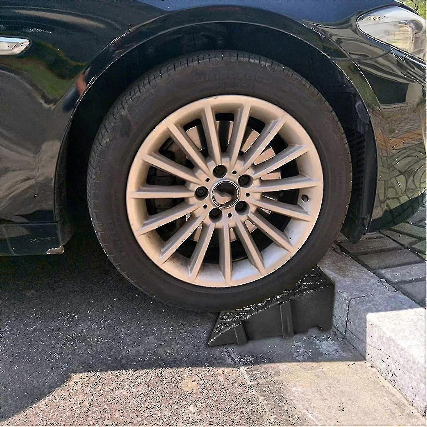 Lightweight Curb Ramp, Plastic Car Ramp Curbside Driveway Threshold ...