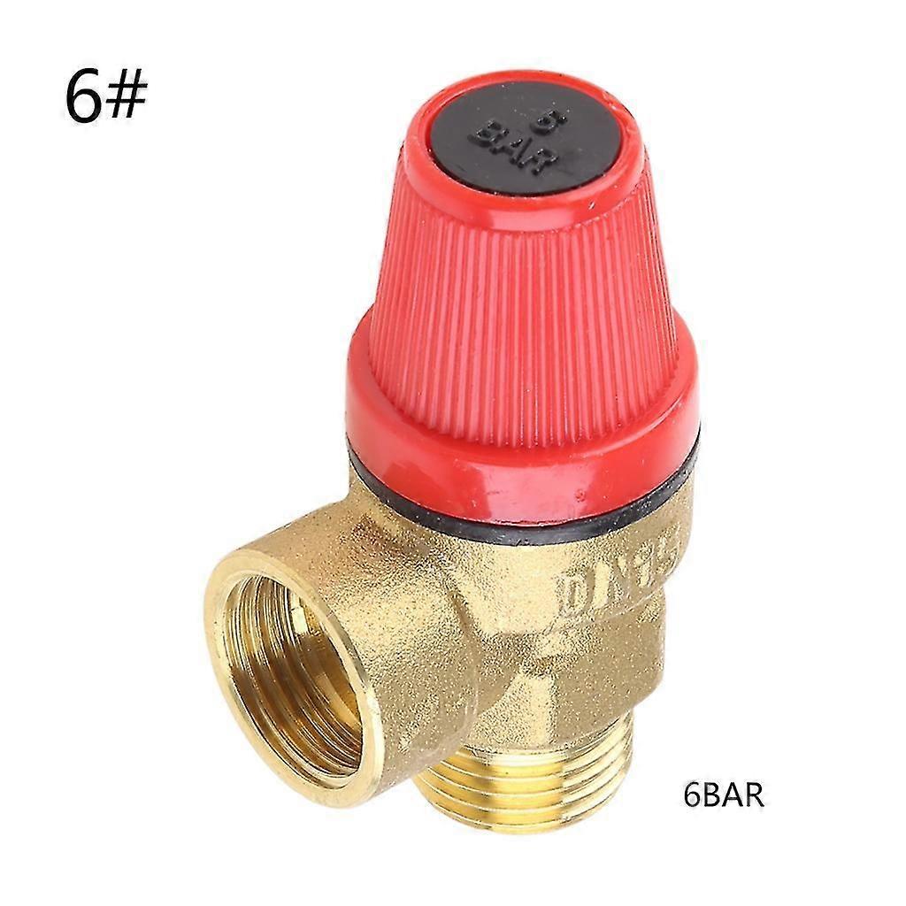 Brass Safety Valve for Solar Water Heater Systems, 3-8 Bar Pressure ...