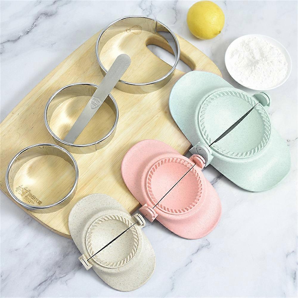 DIY Dumplings Maker Wheat Straw Dumpling Mold Dumpling Wrapper Gadget ...