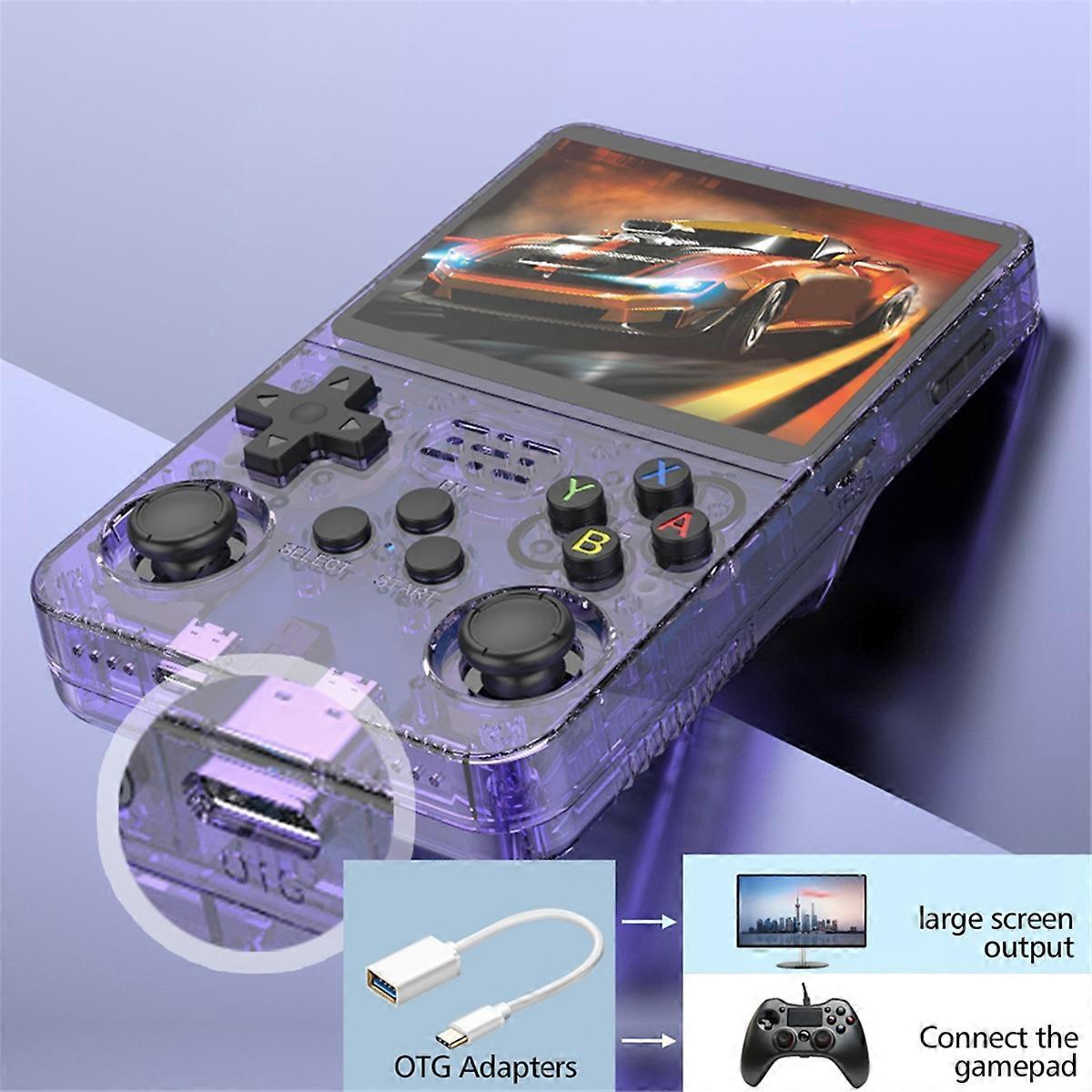 R36S Retro Handheld Video Game Console Linux System 3.5 Inch IPS Screen ...