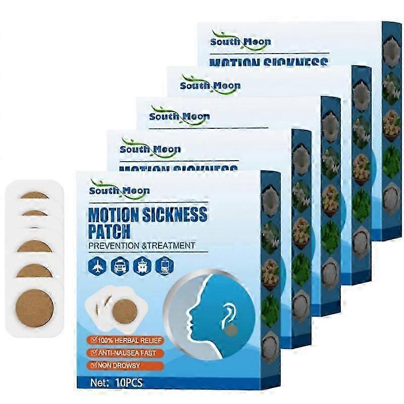 2025 5x Motion Sickness Patch Travel Relaxation Seasick Airsickness ...