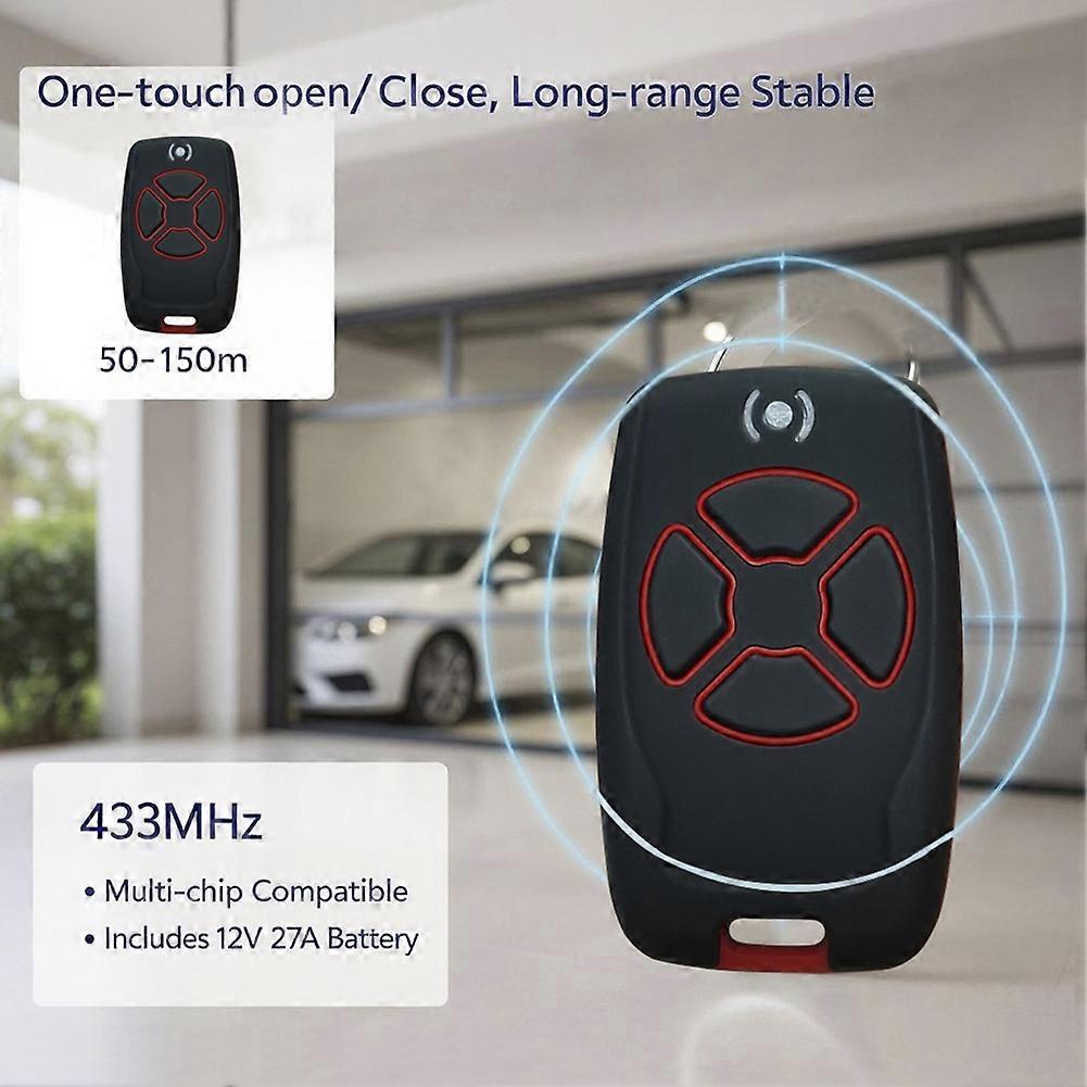 433M Wireless Remote Control Switch with Fixed Learning Code for Doors ...