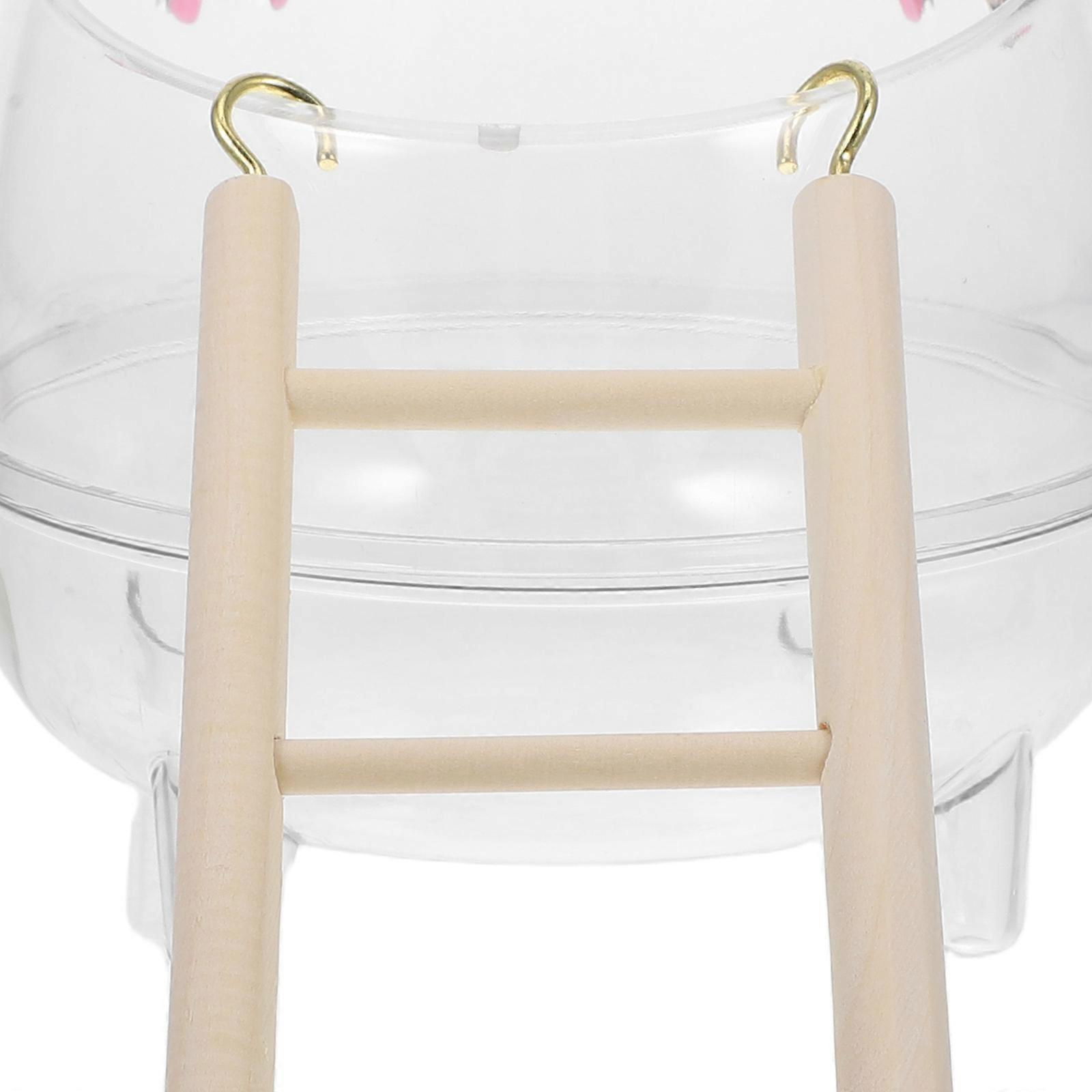 Transparent Hamster Bathtub Bathroom Toilet with Dual Function | Fruugo UK