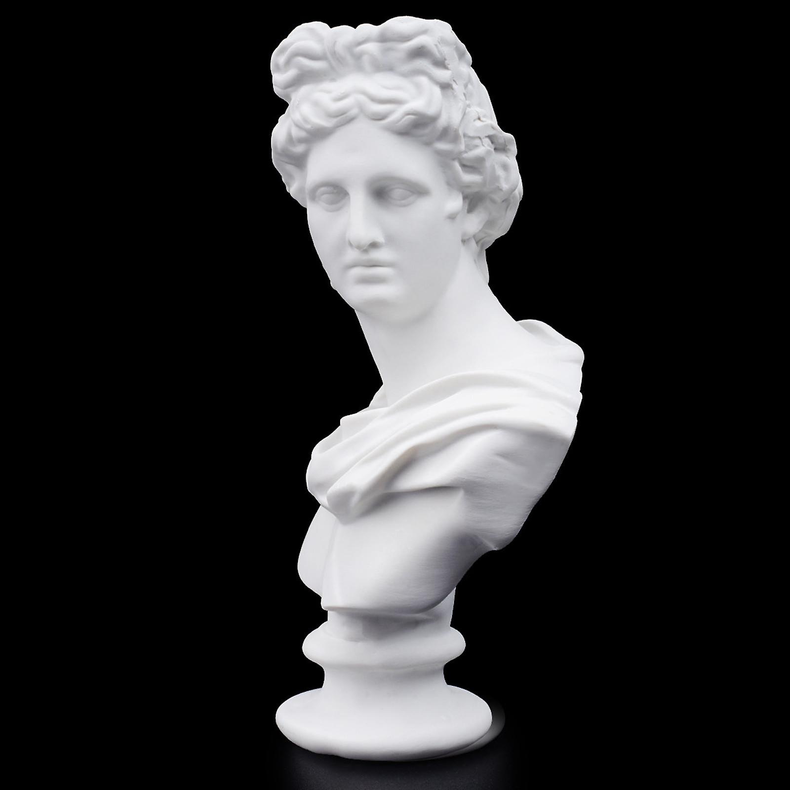 Greek Apollo Statue Replica Mini Portraits Figurine Sculpture Art ...
