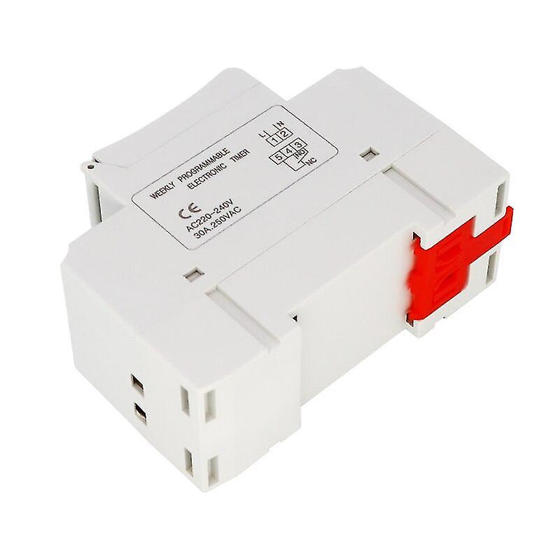 Weekly 7 Programmable Digital Switch Relay Timer Ac 230v 24v 12v 16a ...