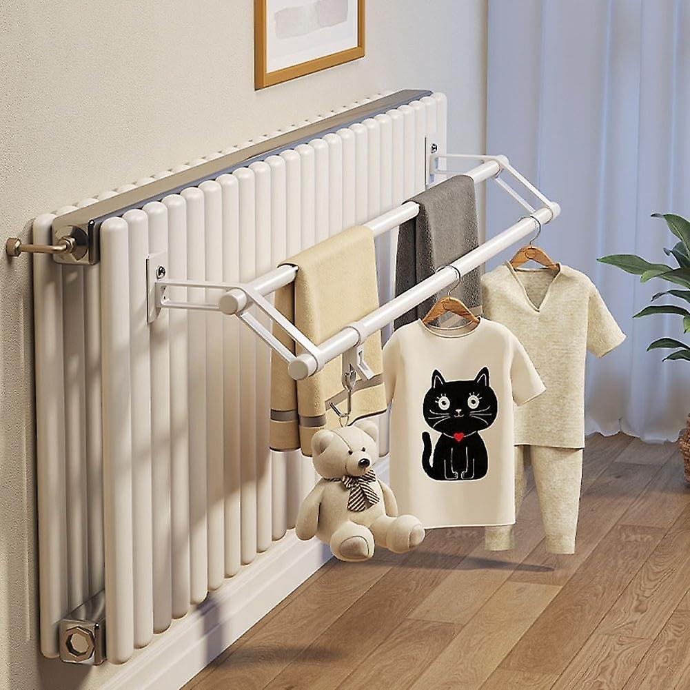 Drying Rack On The Radiator Special Rack Shelves Shelves Hooks Drying ...