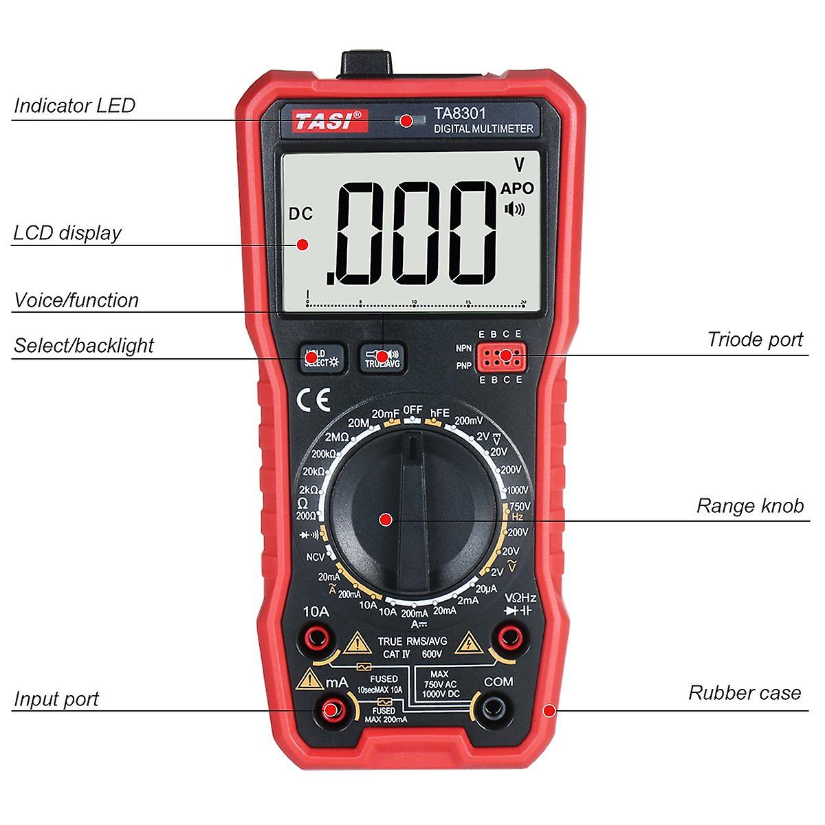 Digital Multimeter Professional Tester | Fruugo CA