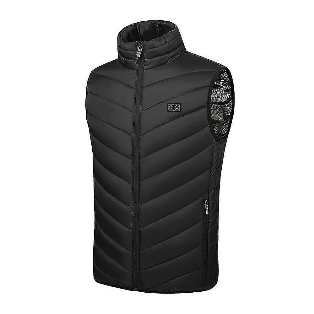 Upgraded 13 Zones Men Heated Vest Usb Charging Heating Coat Smart ...