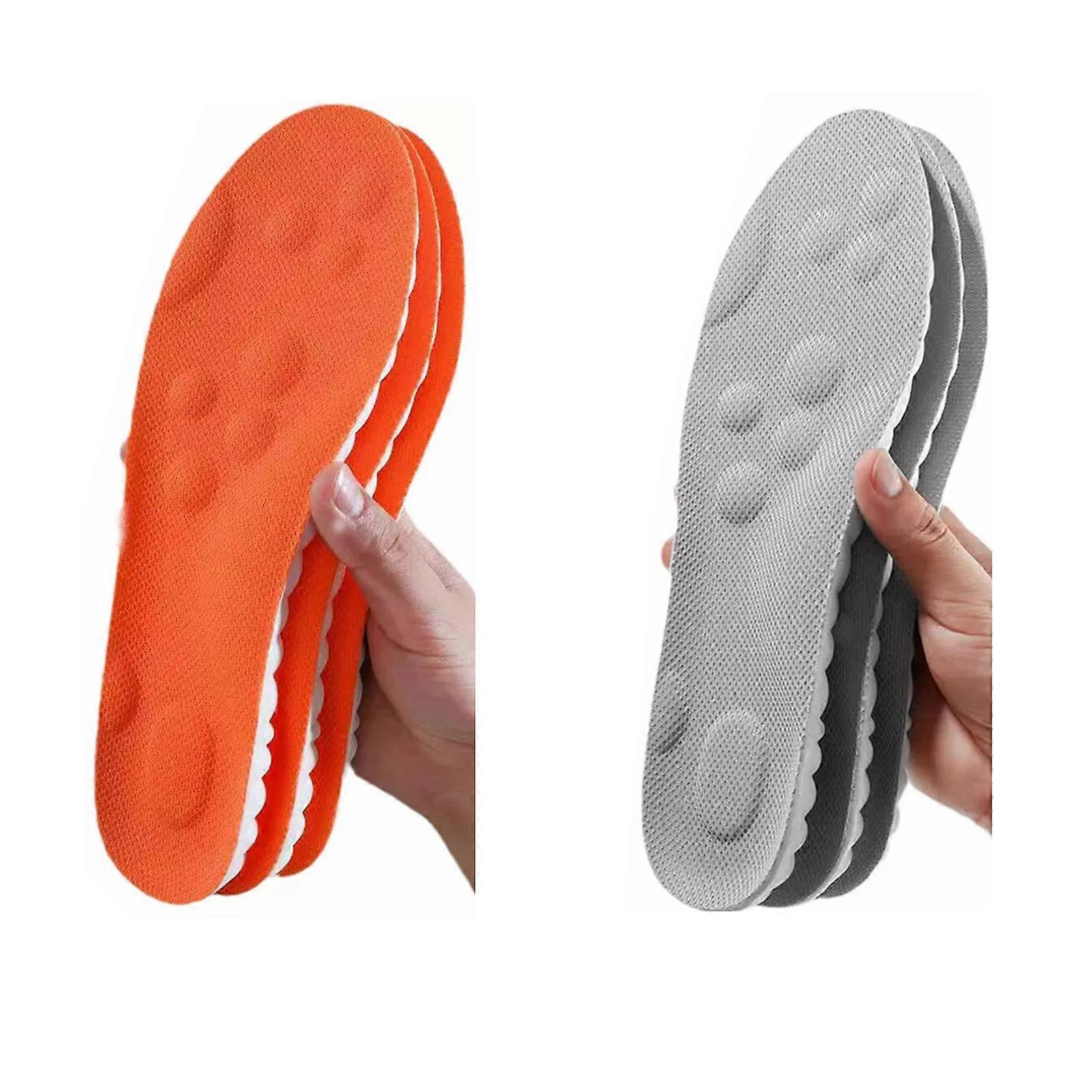 50% Off-4D Cloud Technology Sports Insoles for Shoes Breathable Shock ...