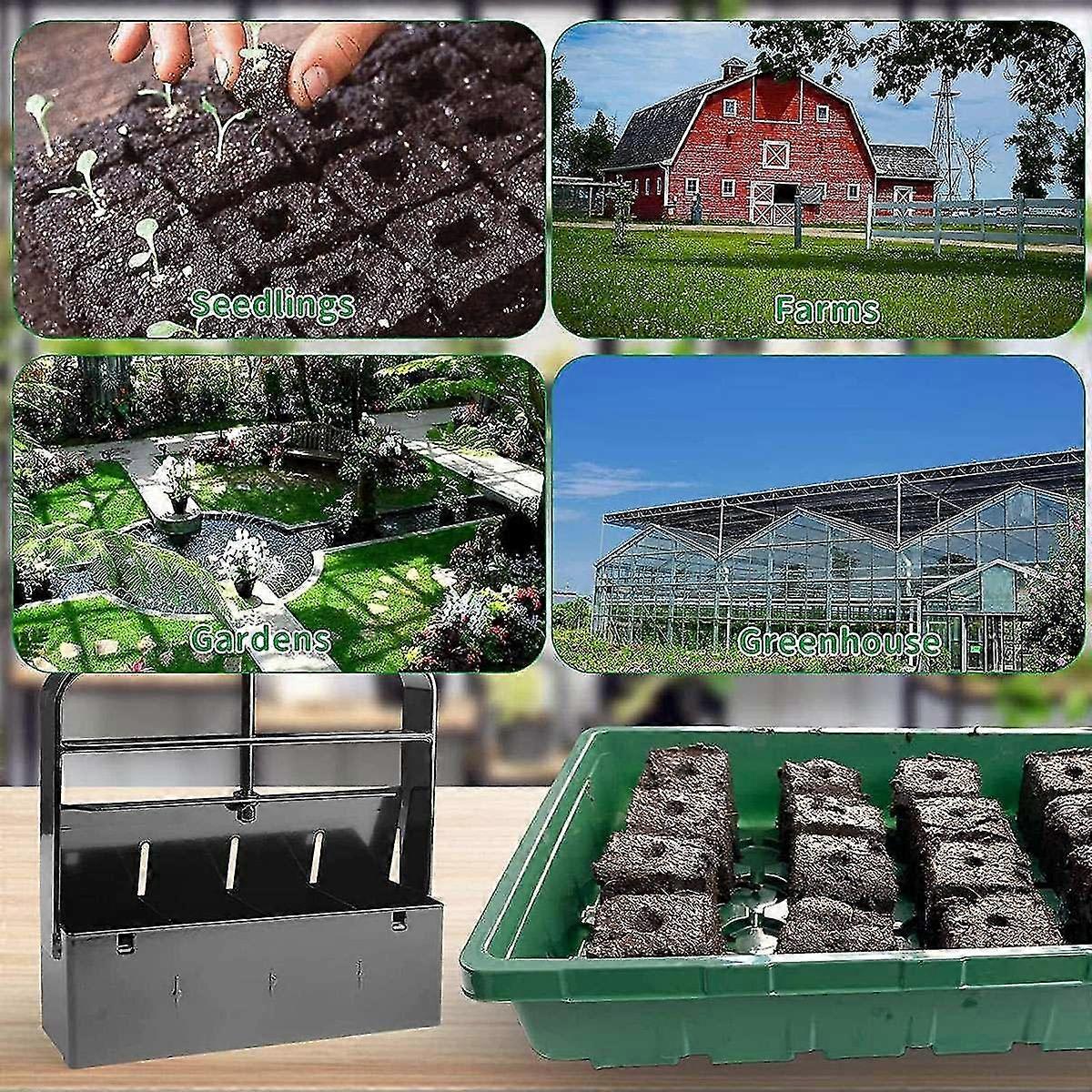 Soil Block Maker Soil Blocker With Grip Handle Soil Blocking Tool For ...