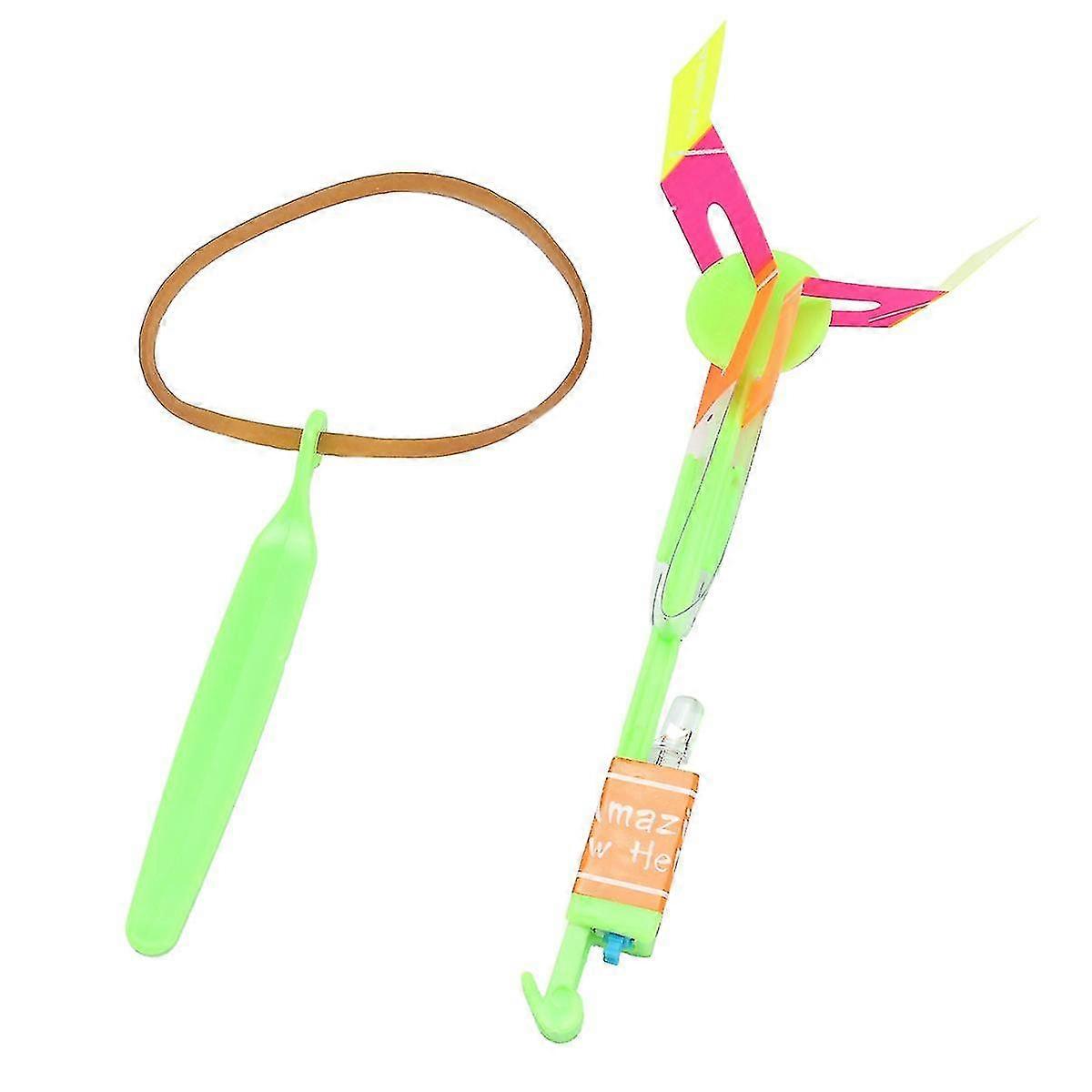 12pcs/set Children Toy Led Flier Flyer Led Rotating Amazing Light Arrow ...