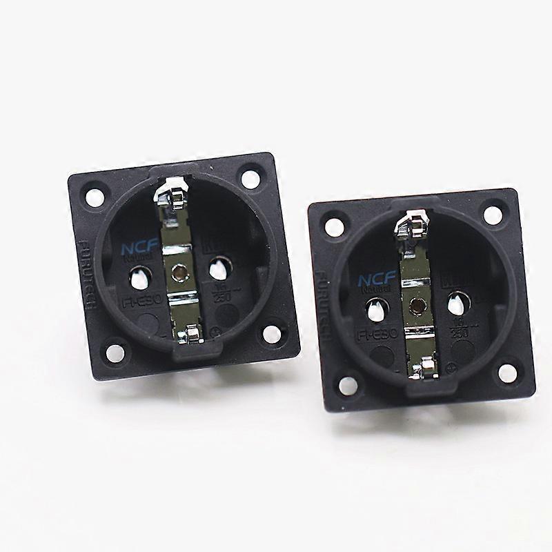 FURUTECH FI-E30 R German standard European standard wall plug 86 front ...