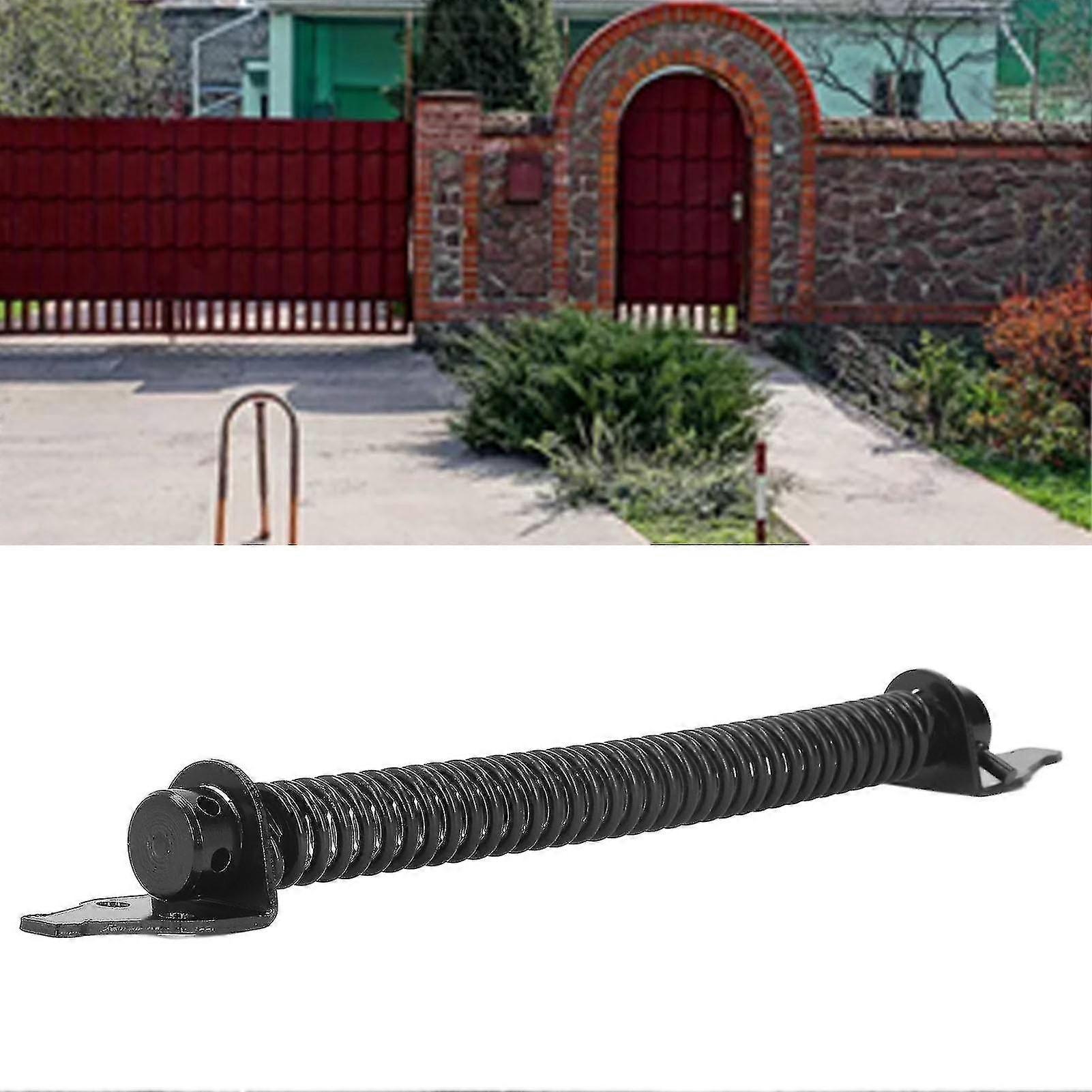 Self Closing Gate Door Spring Carbon Steel Electrophoresis Black Finish ...