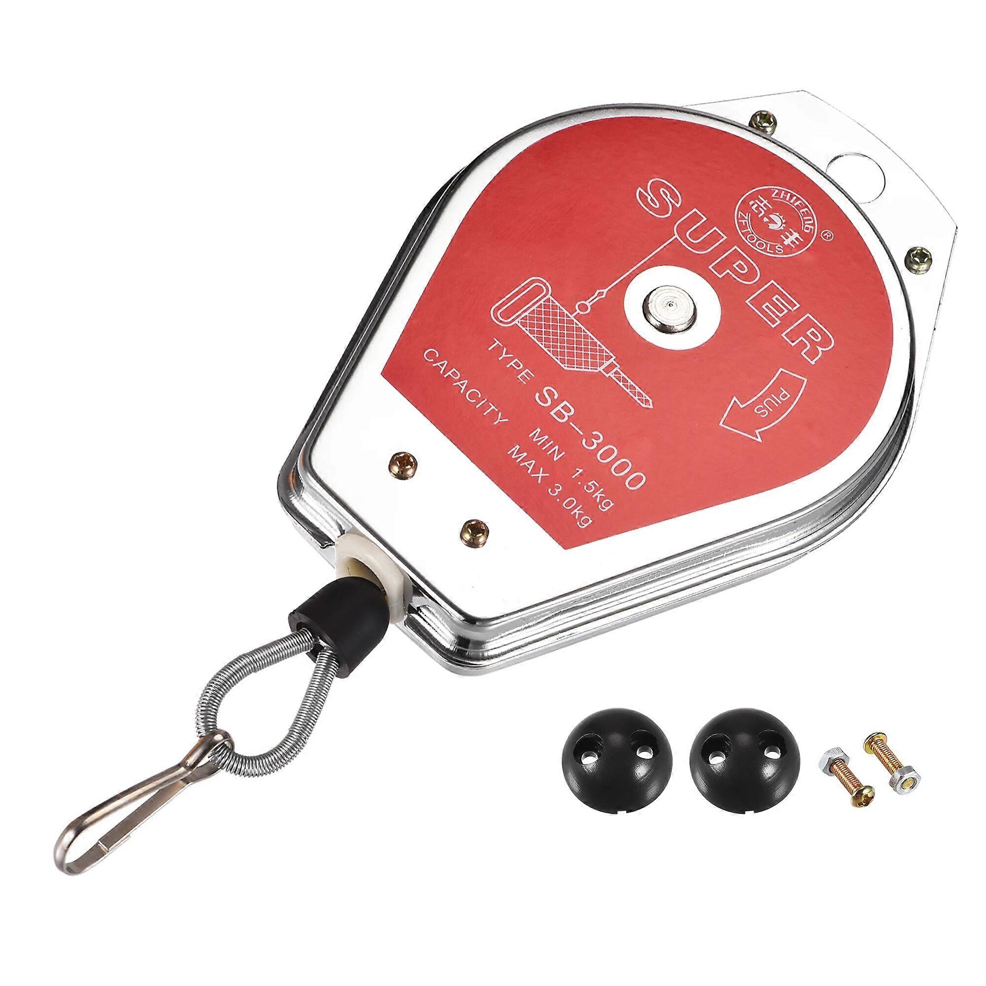 Uxcell Retractable Spring Balancer 33-66lbs Red Tool Holder with ...