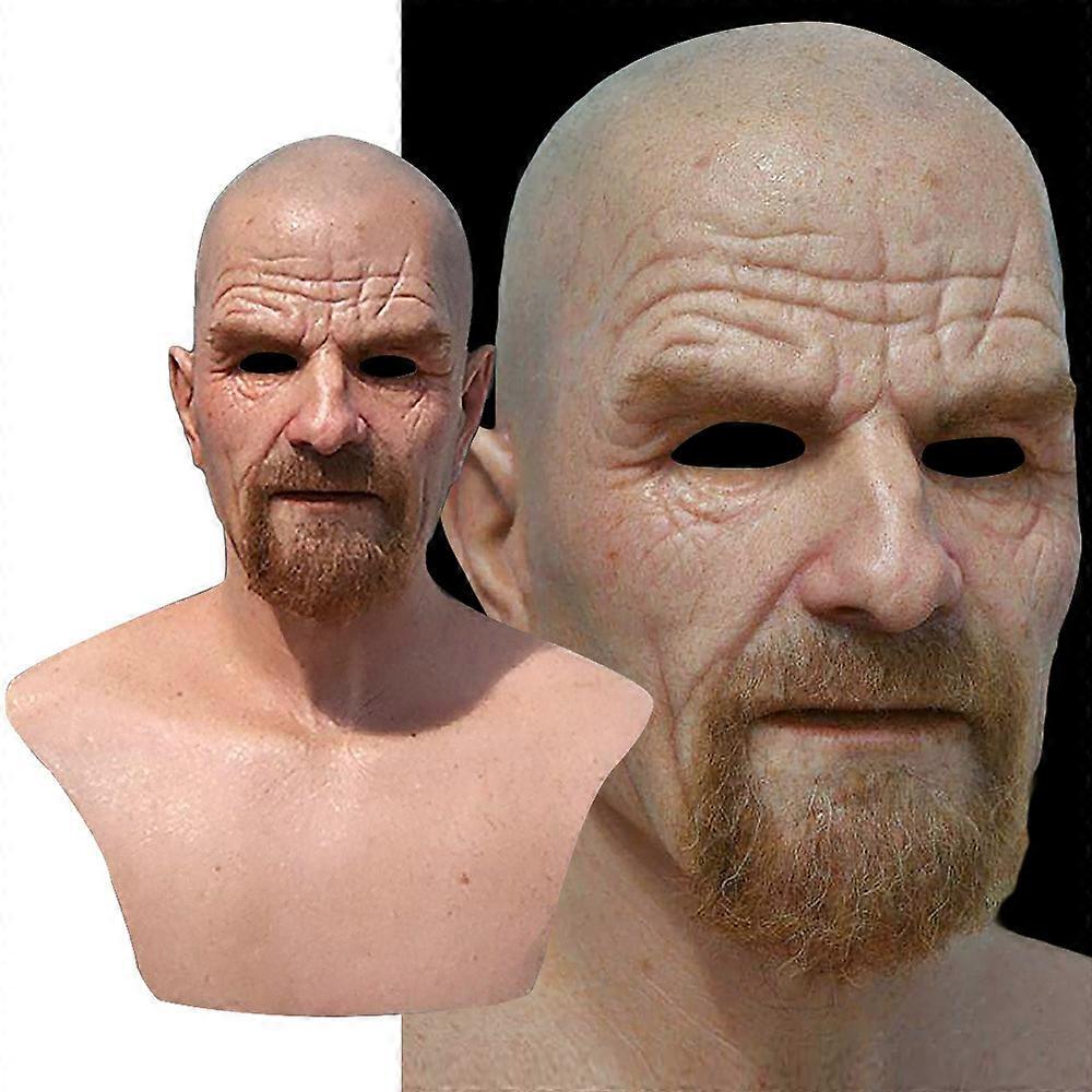 The Breaking Bad Mr.white Realistic Headgear Full Head Mask Party ...