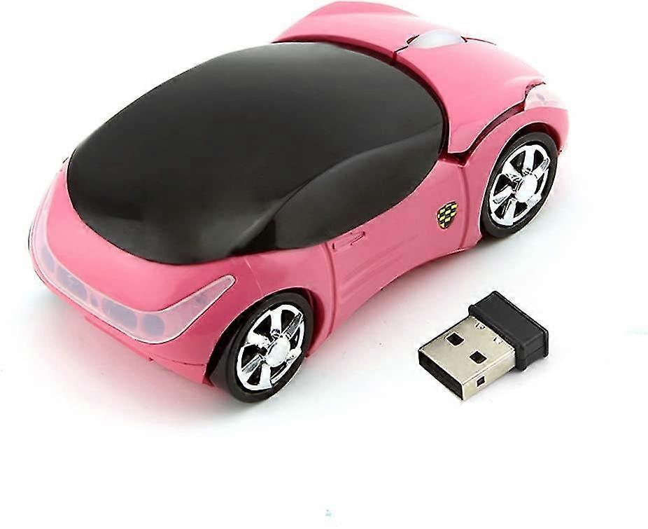 2.4ghz Wireless Mouse Cool 3d Sport Car Shape Ergonomic Optical Mice ...