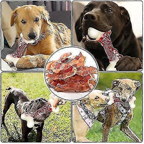 Dog Toys For Aggressive Chewers Indestructible Dog Toys For Large Dogs,real Bacon Flavored,dog ...