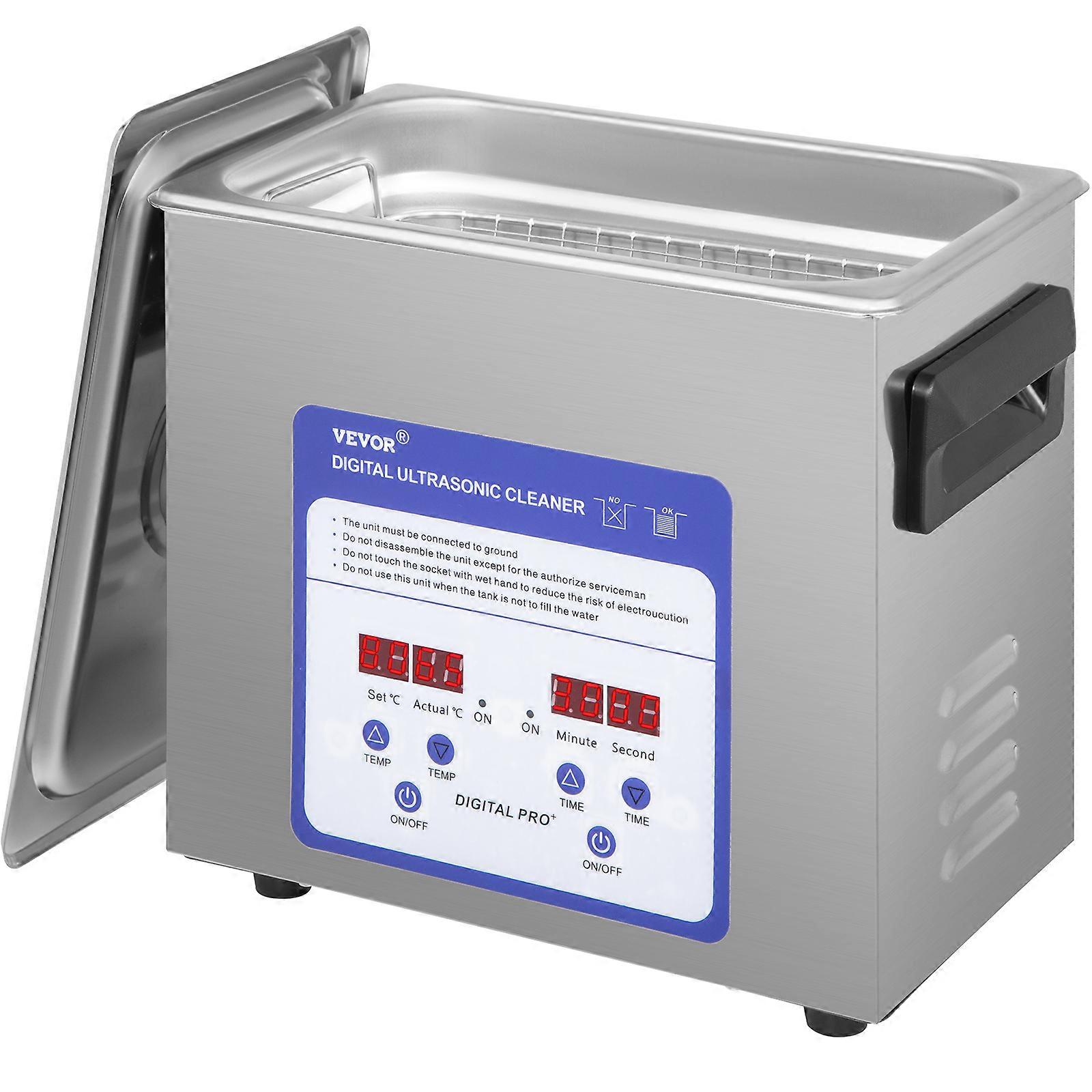Digital Ultrasonic Cleaner 3L Ultrasonic Cleaning Machine 40kHz Sonic ...