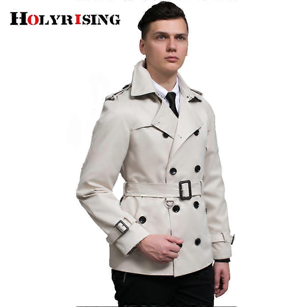 spring men trench coat double breasted mens overcoat classic mens ...
