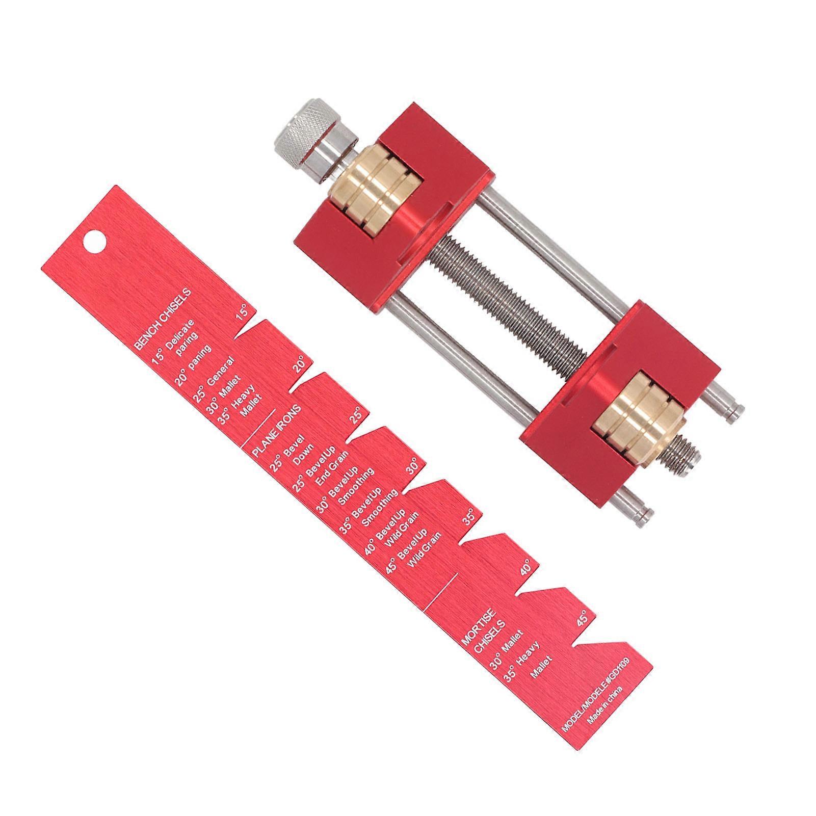 Honing Guide Tool with Angle Gauge Aluminum Alloy Sharpening Holder Jig ...