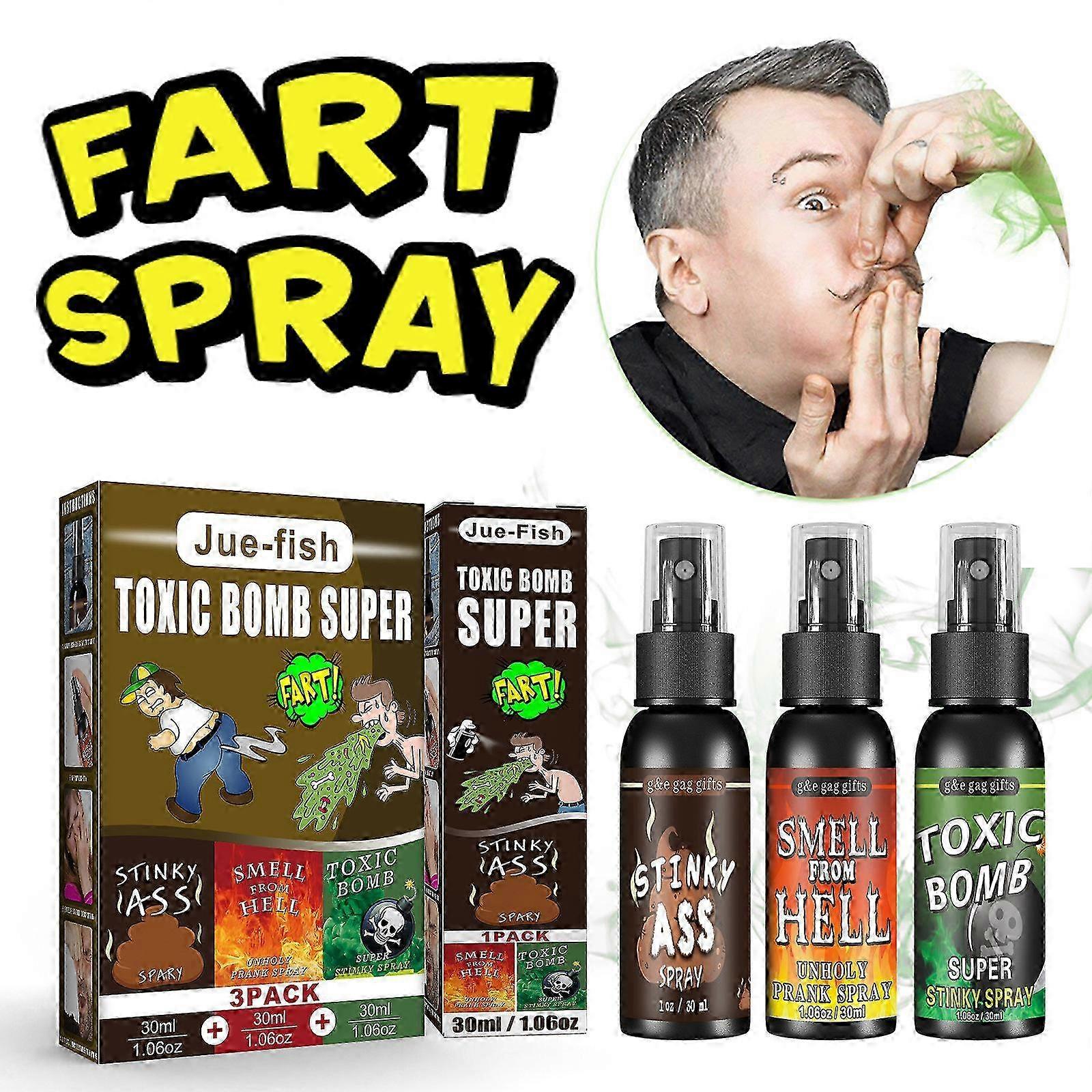 Fart Spray, Fart Spray Extra Strong, 30ml Potent Fart Spray, Stinky Fart Spray And Smell From ...