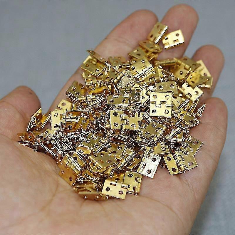 Mini Brass Hinges For Jewelry Box With Screws Small Hinges For ...