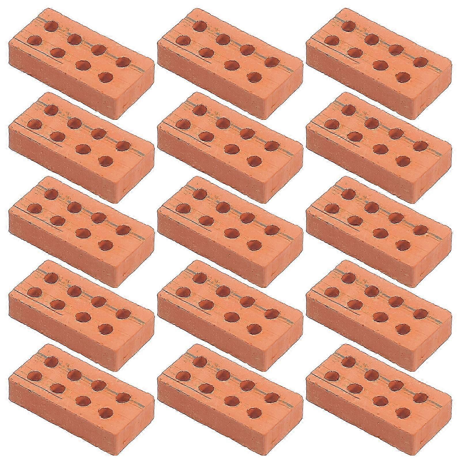 50Pcs DIY Miniature Brick Models Simulation Mini Brick Models DIY Mini ...