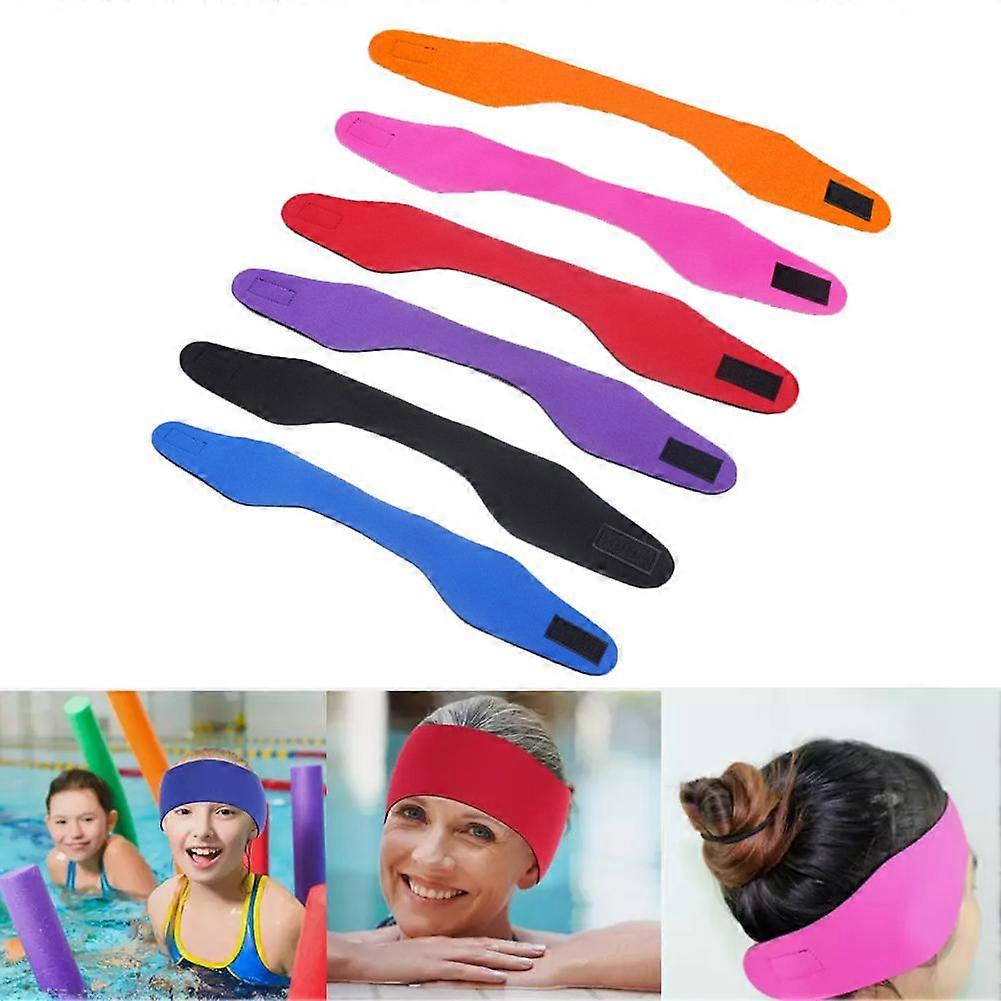 Swimming Ear Band Adults Kids Bathing Headband Swimmers Ears Protector ...