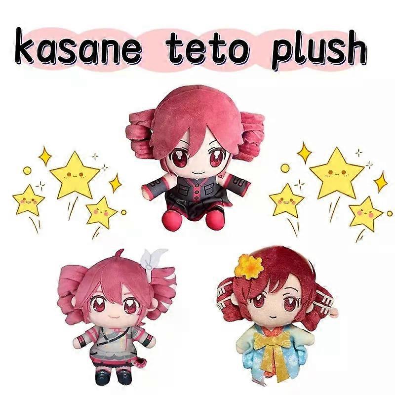 Shibingsheng 20cm Kasane Teto Plush Toy Soft Doll Stuffed Plushies ...