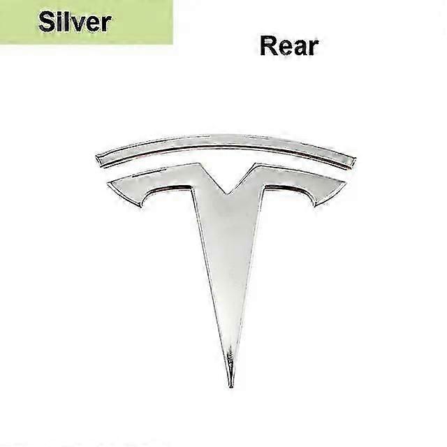 ABS Car Front Hood Bonnet Emblem Cover Sticker for Tesla Logo Model 3 ...