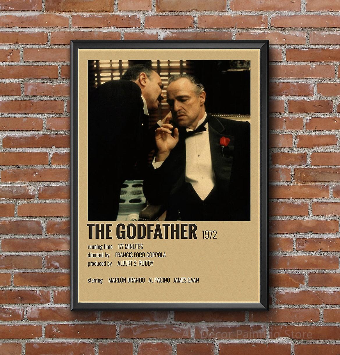 Classic movie tv anime series poster retro kraft paper prints leon ...