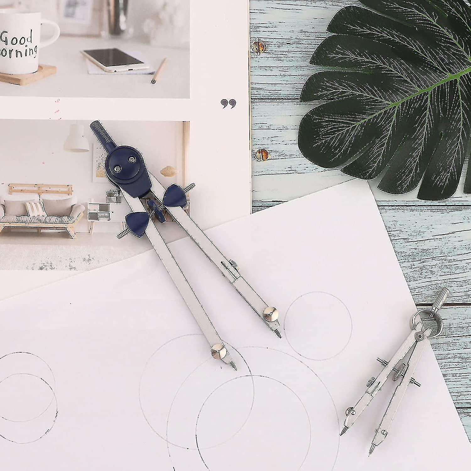 Geometry Set,professional Compass Set Compass Drawing Tool Math Compass ...