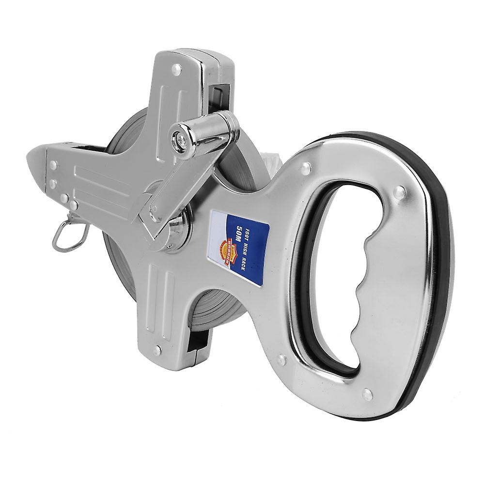 Stainless steel retractable reel tape measure for building measurement ...