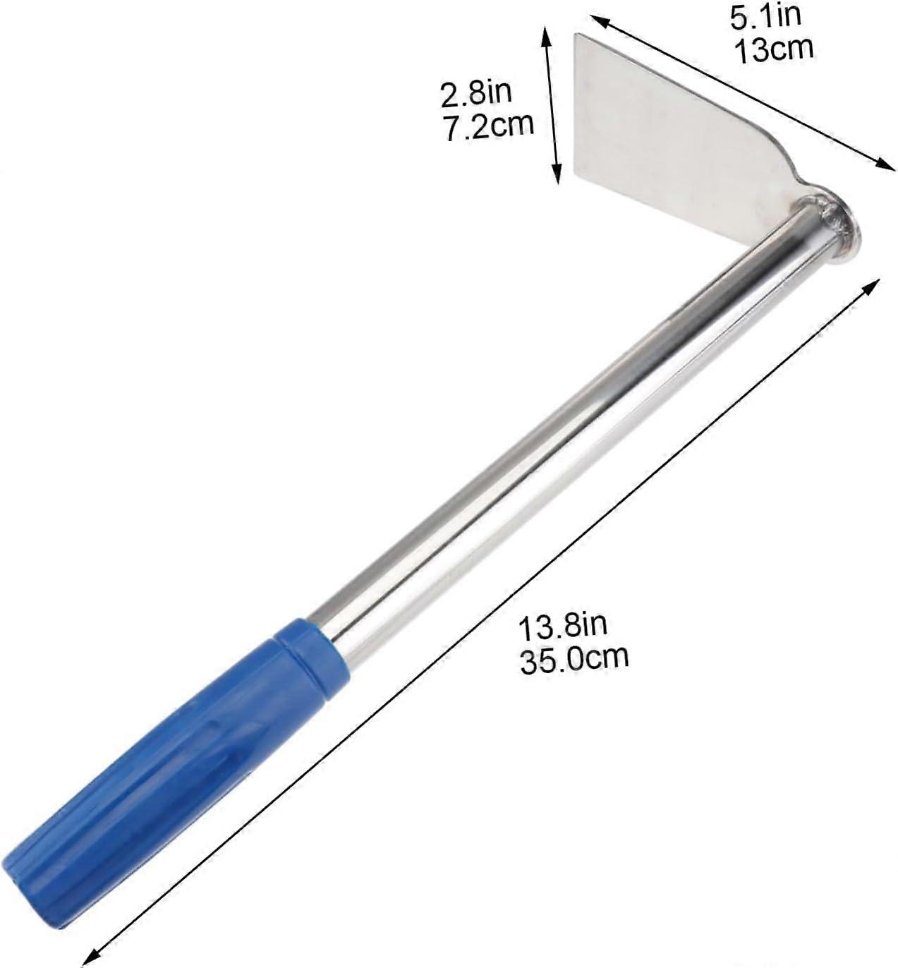 1pc Stainless Steel Small Hoe Planting Hoe Garden Tool Manual Sturdy ...