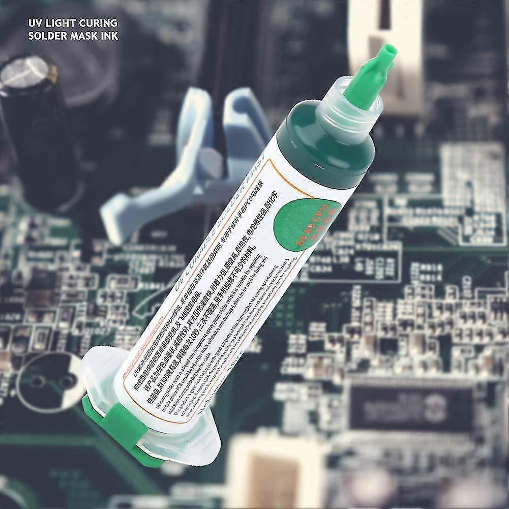 Solder Mask Ink, 2Pcs UV Light Curing Solder Mask Ink BGA PCB Solder ...