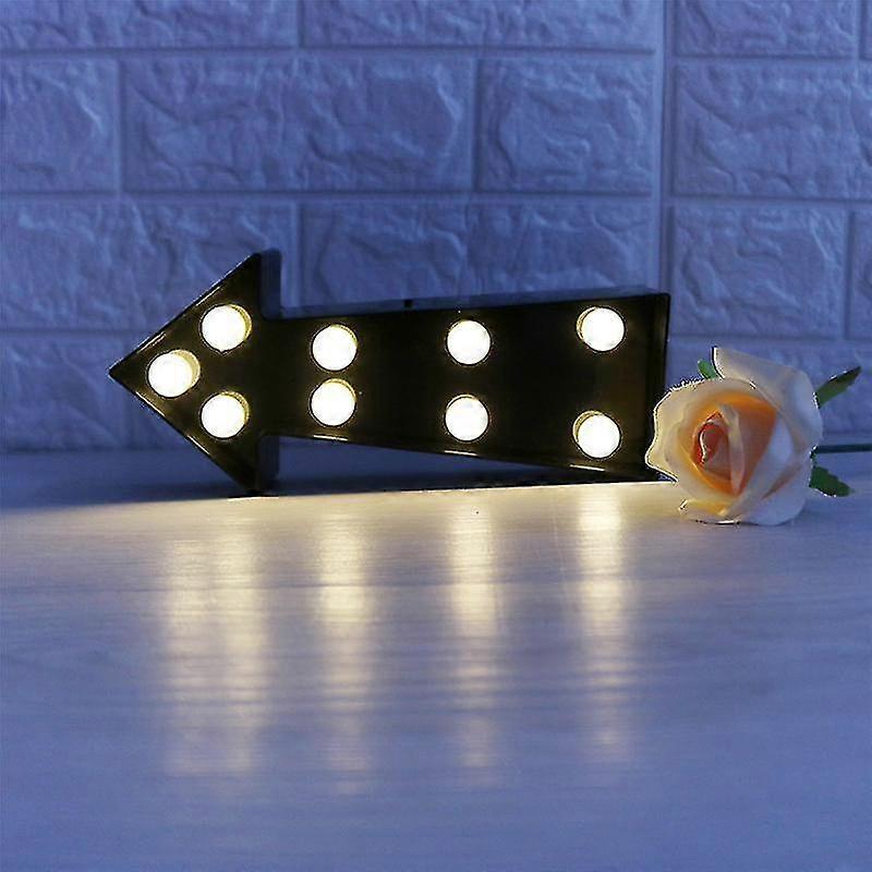 3d Arrow Sign Light Led Plastic Arrow Shaped Sign-lighted Marquee Arrow ...