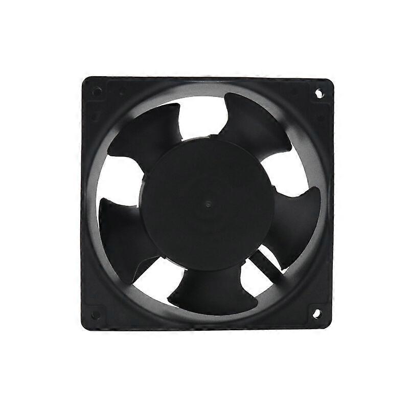 Axial fan for fireplace box Insertable High temperature Metal blades Silent Universal 120 x 120 ...