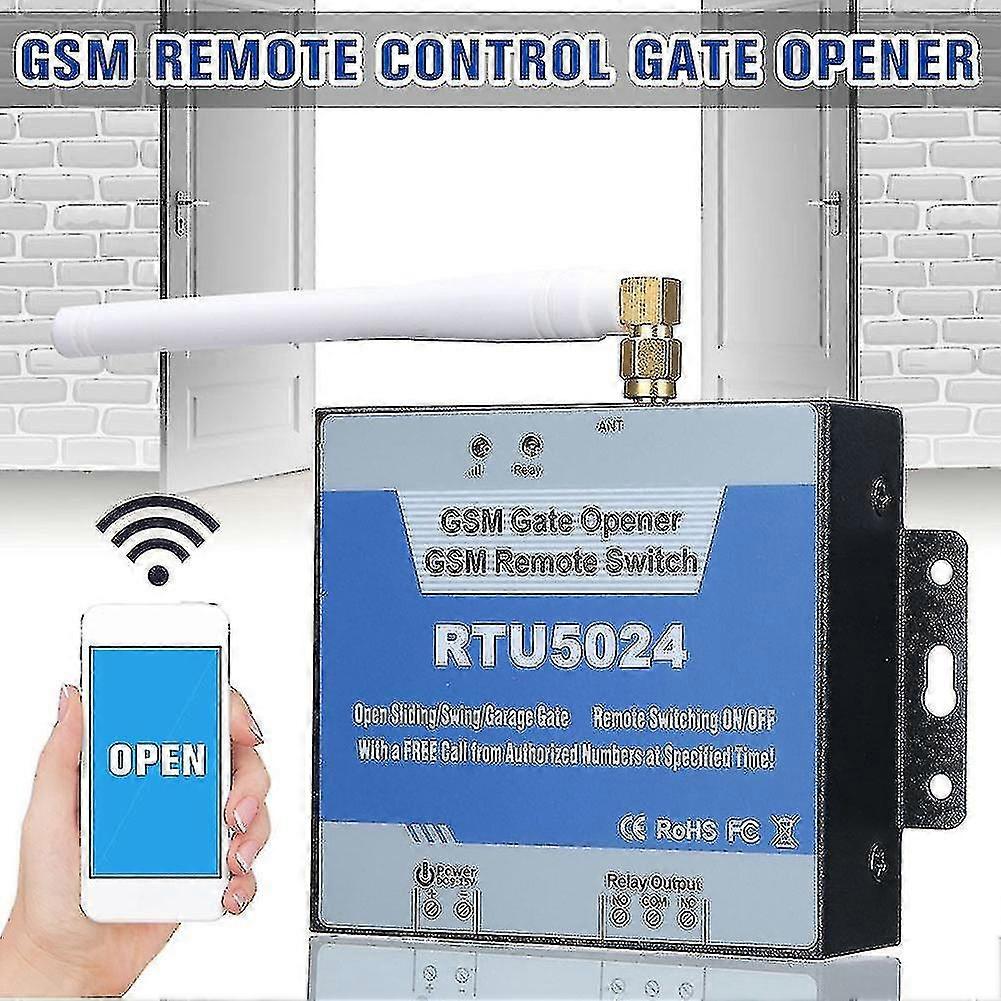 RTU5024 GSM Gate Door Opener Relay Switch Mobile Phone Door Remote ...
