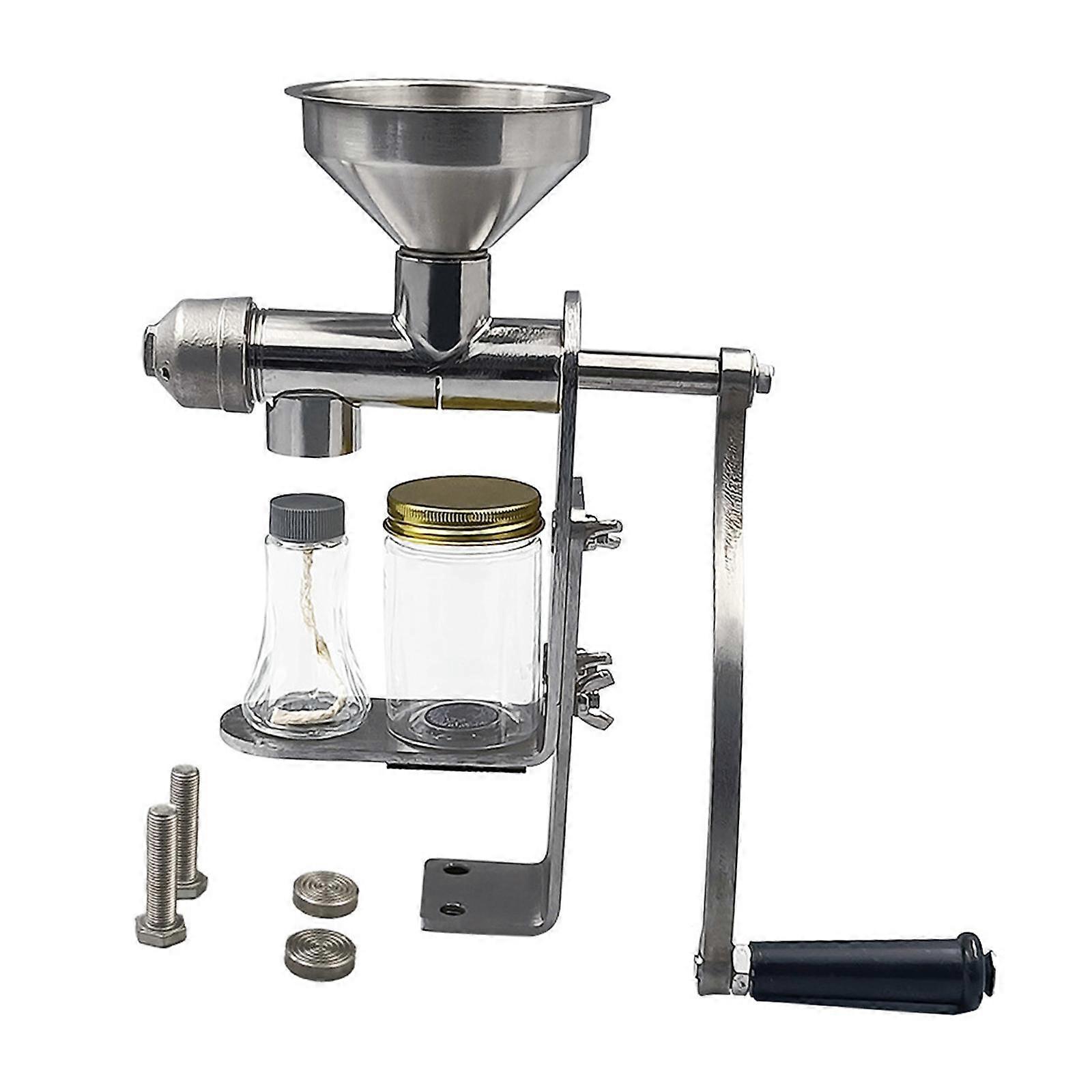 Manual Oil Press Machine Oil Press Extractor Stainless Steel Commercial ...