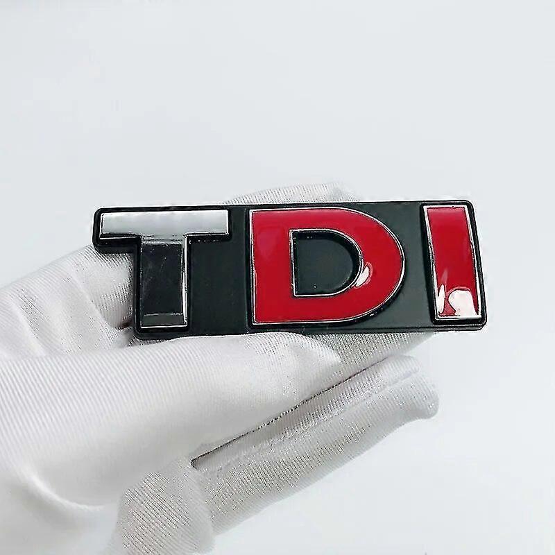 Metal Tdi Car Front Grille Grill Emblem Badge Logo | Fruugo UK